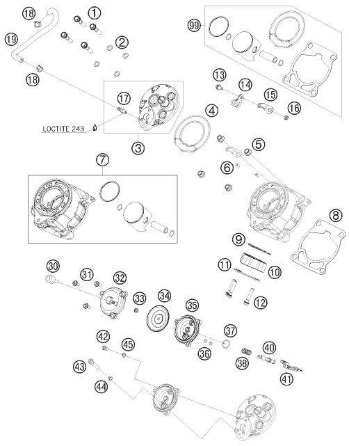 KTM65sx, new top end, new problems?? | KTM Forums