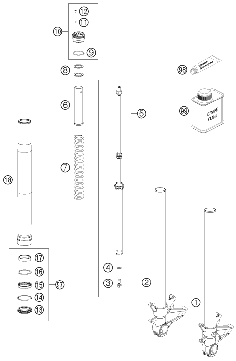 Fork adjustment | KTM Forums